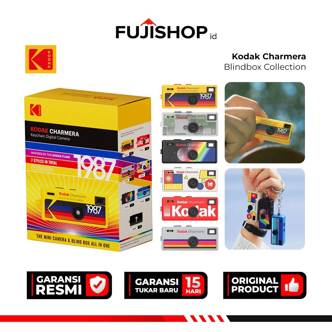 Jual Kodak Mini Charmera Keychain Digital Camera Di Seller Fuji Shop ID ...