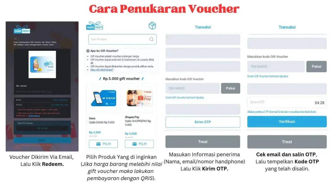 Jual Share Treats One Top Up E-wallet Rp 6.000.000 Di Seller Share ...