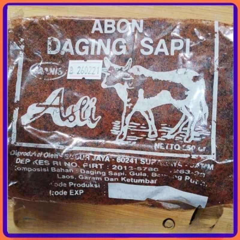Promo Abon Sapi Asli - Manis Diskon 10% Di Seller Xeichyl Store ...