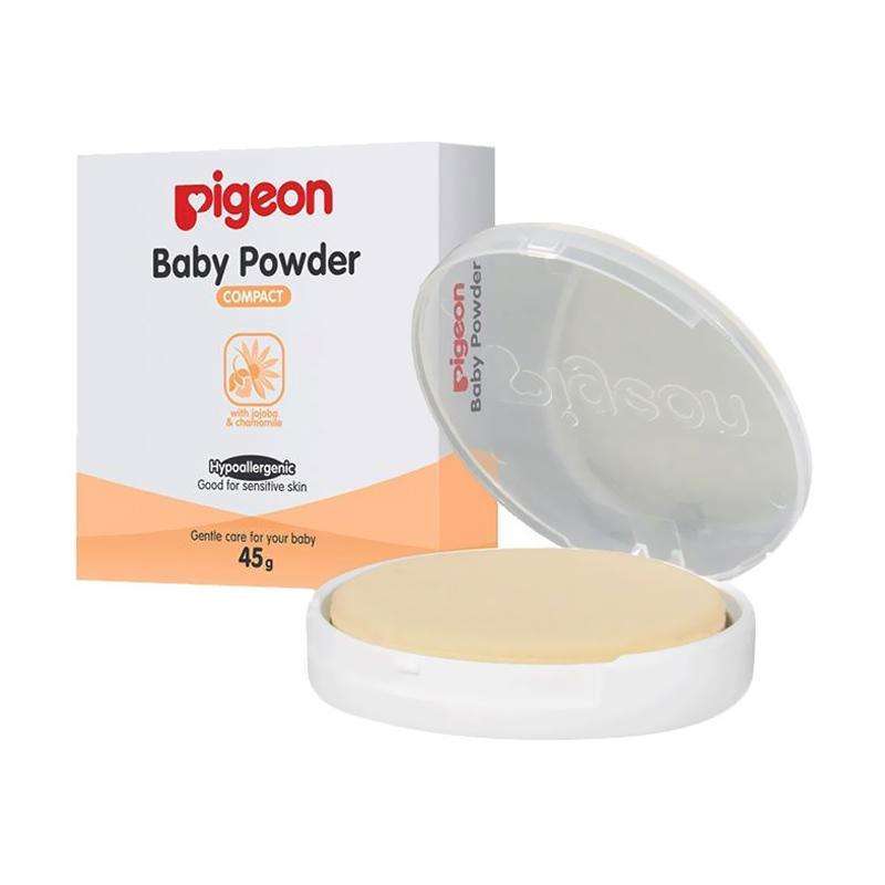 Promo Pigeon Baby Powder Compact Hypoallergenic Bedak Padat Bayi Diskon ...