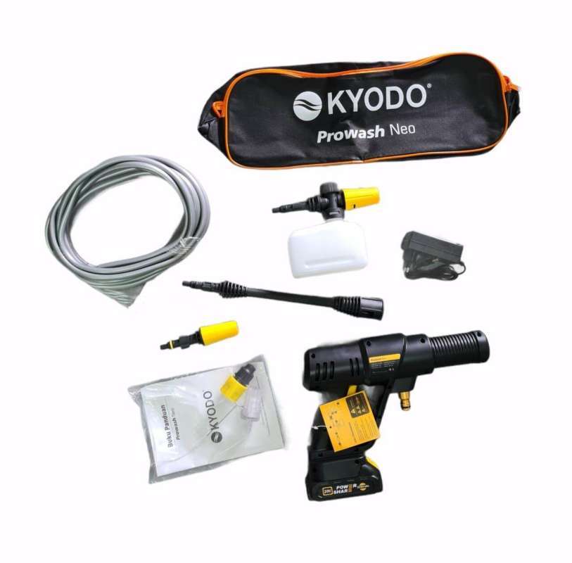 Promo Kyodo Prowash Neo Mesin Steam Jet Cleaner Portable Dc Cordless ...