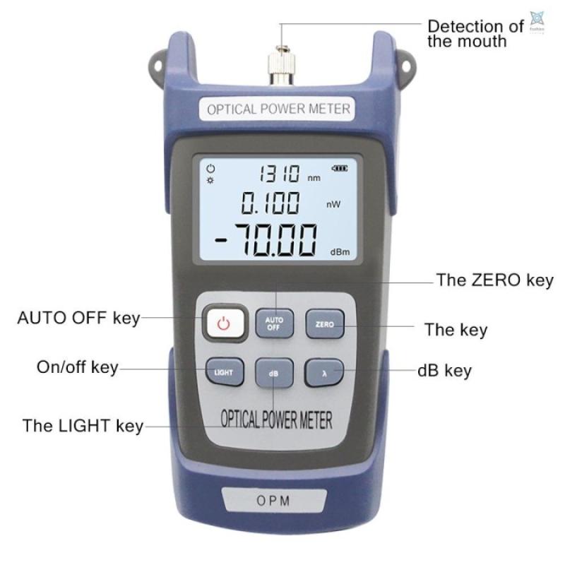 Jual 🔴 F & L Aua-80a Alat Tester Kabel Fiber Optik Power Meter 🔴 Di ...