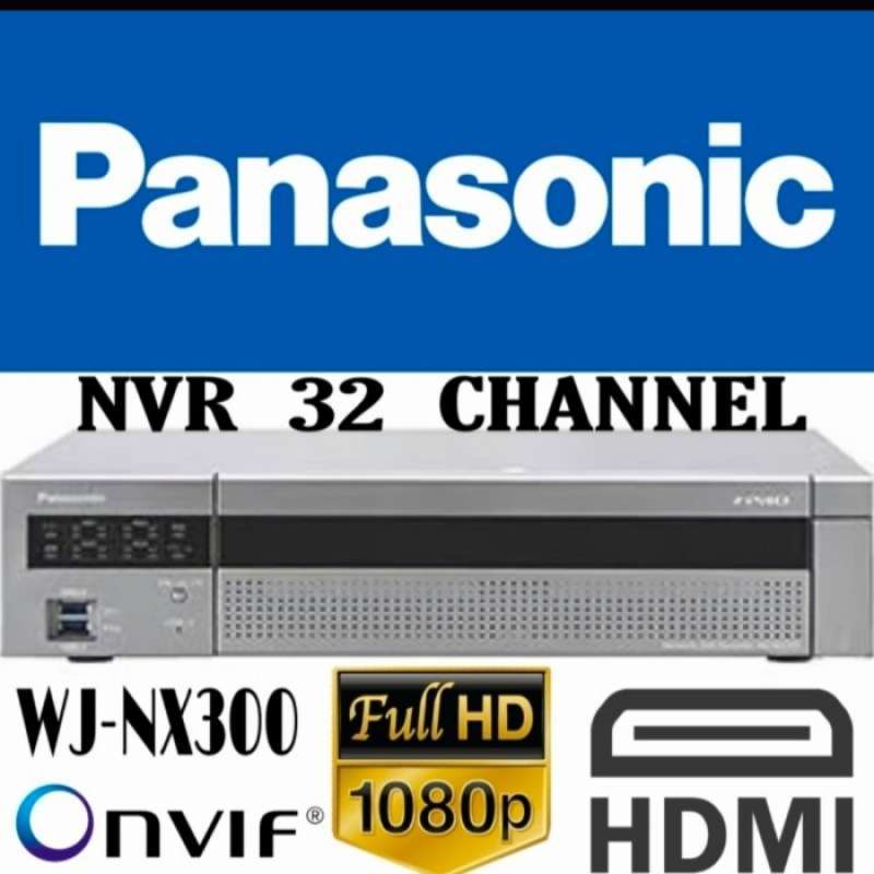Jual NVR PANASONIC WJ-NX300 NVR 32 CHANNEL PANASONIC ORIGINAL di Seller ...