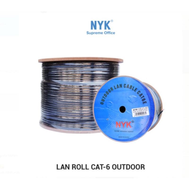 Jual Kabel Lan 305m Nyk Outdoor Cat 6e Utp - Cable Lan Rj45 Roll Nyk Cat6 Di Seller New Vision ...