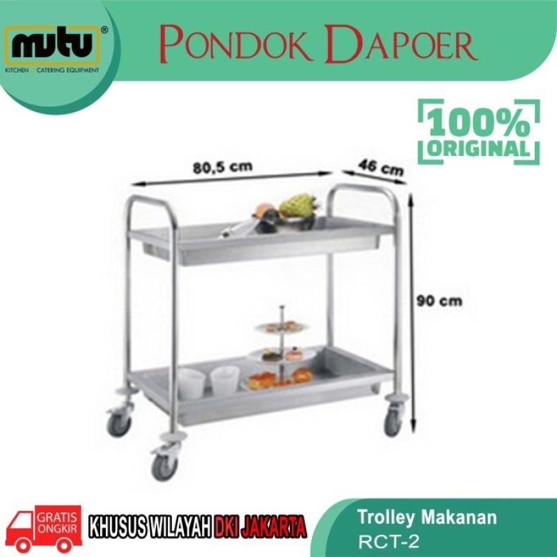 Promo Troli Tempat Piring Kotor Restoran Service Collect Trolley Rct-2 ...