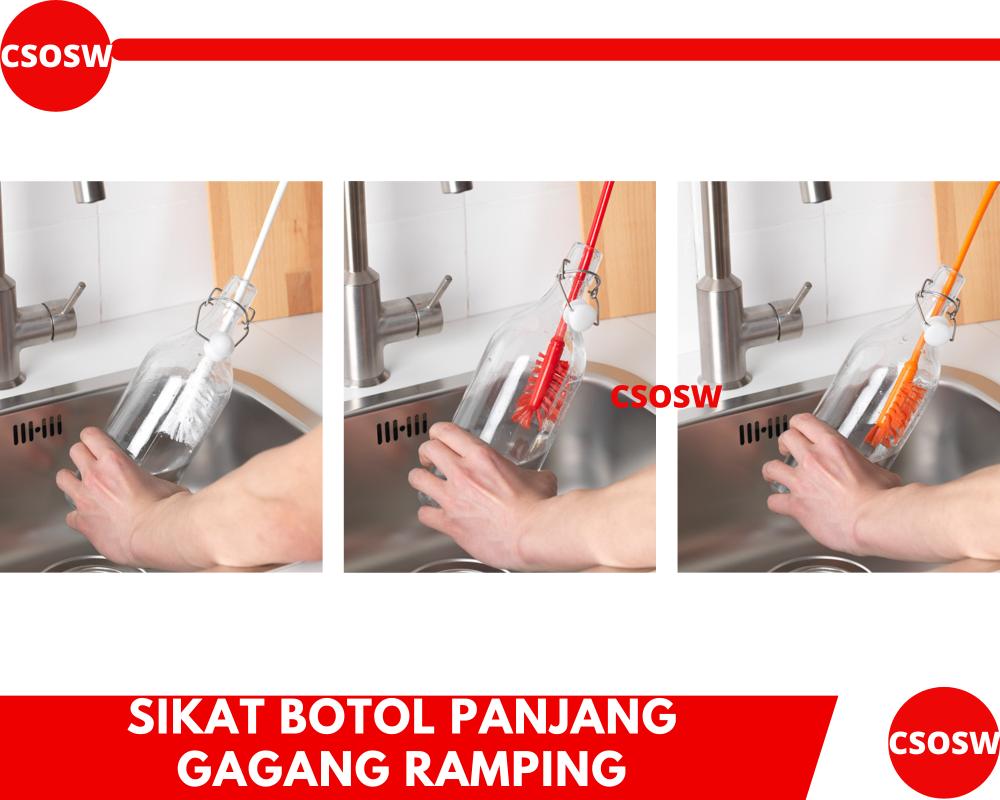 Jual Sikat Botol Panjang 43cm Medelvag Brush Sikat Cuci Botol Sikat ...