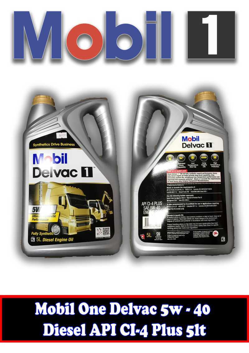 Promo Oli Mobil Delvac 1 Sae 5W/40 Fully Synthetic 5lt - 67291 - Diskon ...