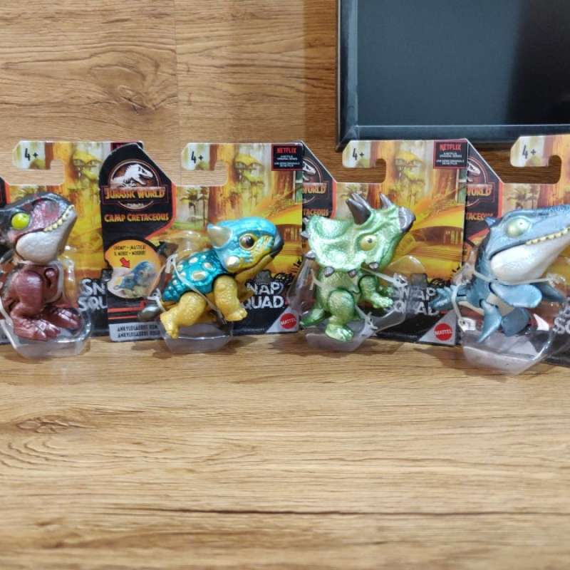 Promo Jurassic World Snap Squad Wave 6 - 1 set Diskon 23% di Seller ...