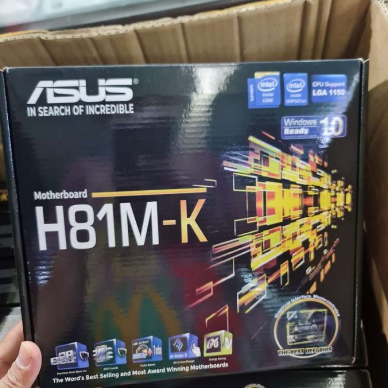 Promo Motherboard Asus H81 Mk Diskon 23% Di Seller Ulita Store ...