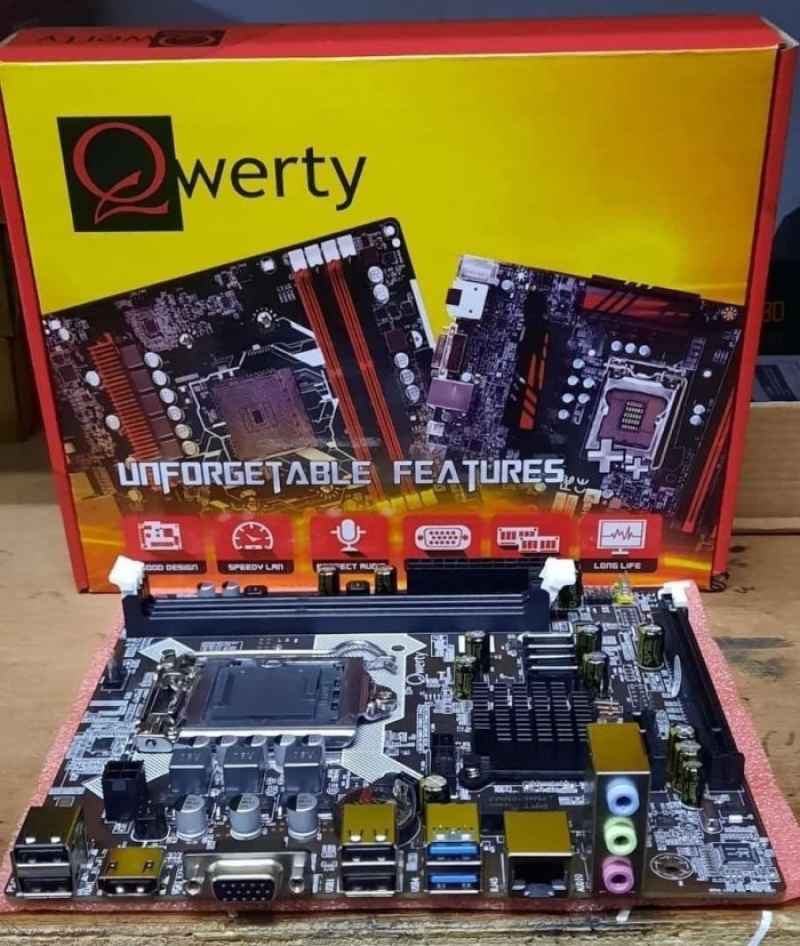 Promo Motherboard Qwerty H81 Lga 1150 Diskon 23 Di Seller Ulita Store