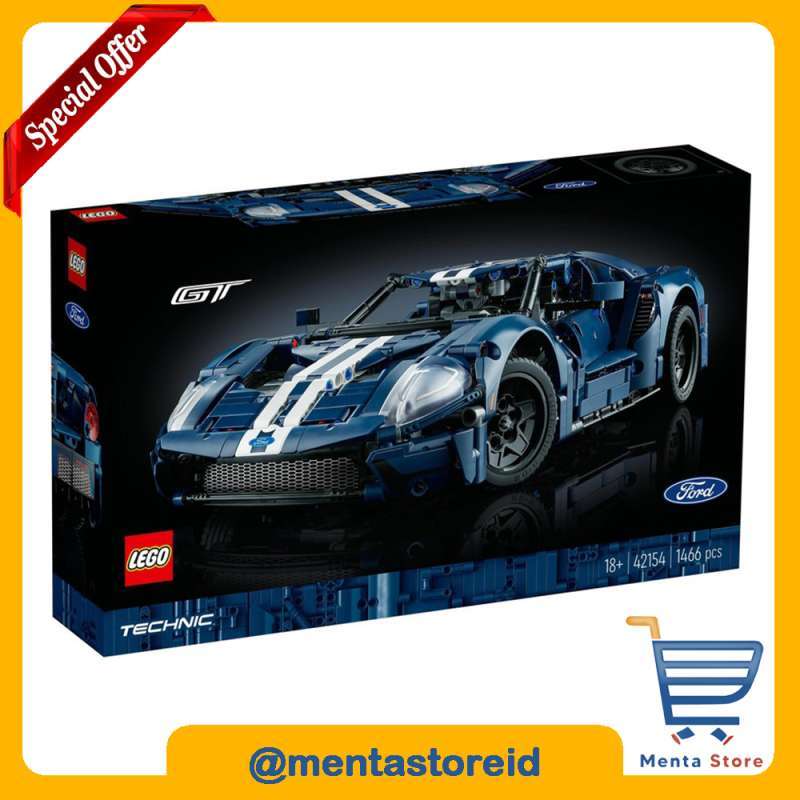 Promo Lego Technic 42154 2022 Ford Gt Diskon 9% Di Seller Menta Toys ...