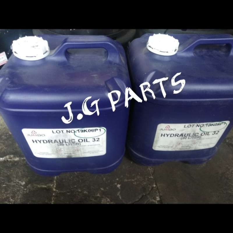 Promo Oli Kompresor Hidrolik Pneumatic Jumbo Sae 10 Vg-32 20 Liter ...
