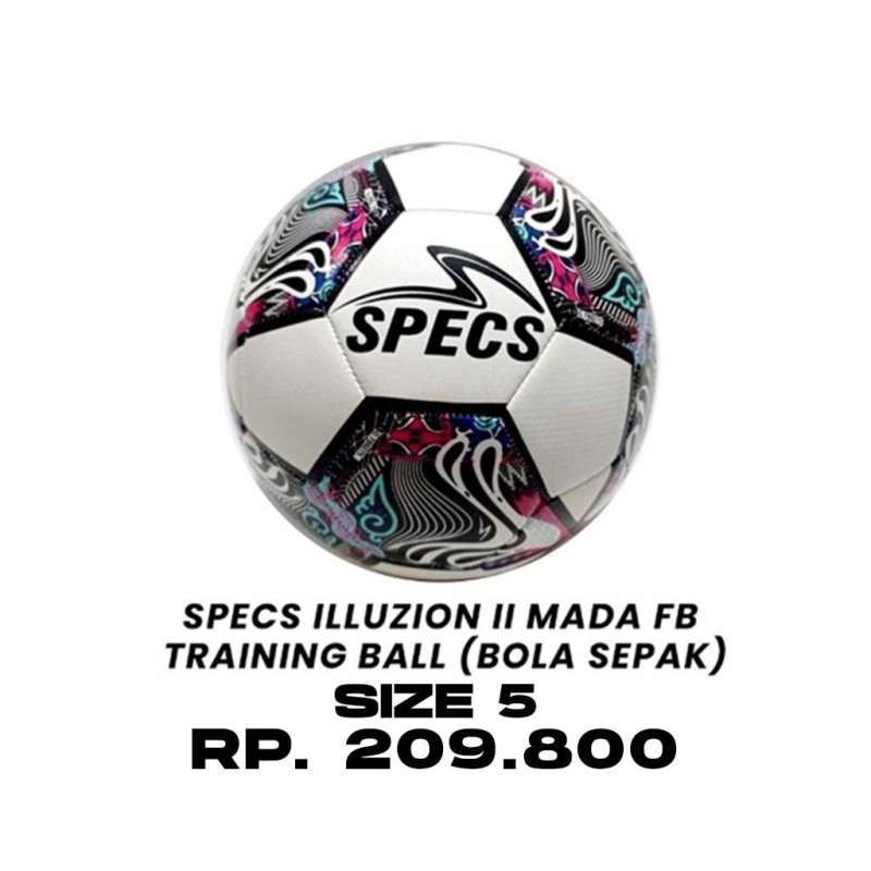 Jual Bola Sepak Specs Illuzion Ii Mada Fb Training, Pro & Fs Match Ball ...