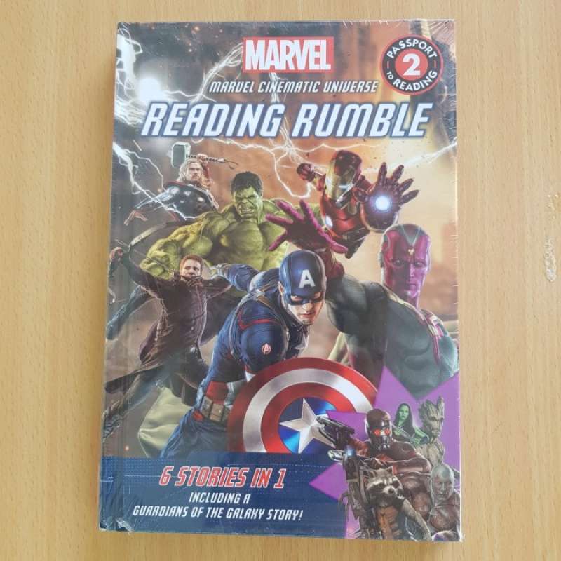 Jual Buku Cerita Anak Marvel Avengers Reading Rumble 6 In 1 Step 2 ...
