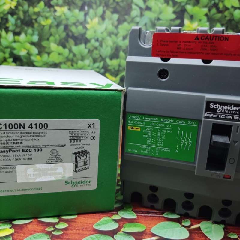 Promo Mccb Schneider Ezc100n 4p 100a Breaker Schneider Ezc100n4100 100 ... Promo Mccb Schneider Ezc100n 4p 100a Breaker Schneider Ezc100n4100 100 ...