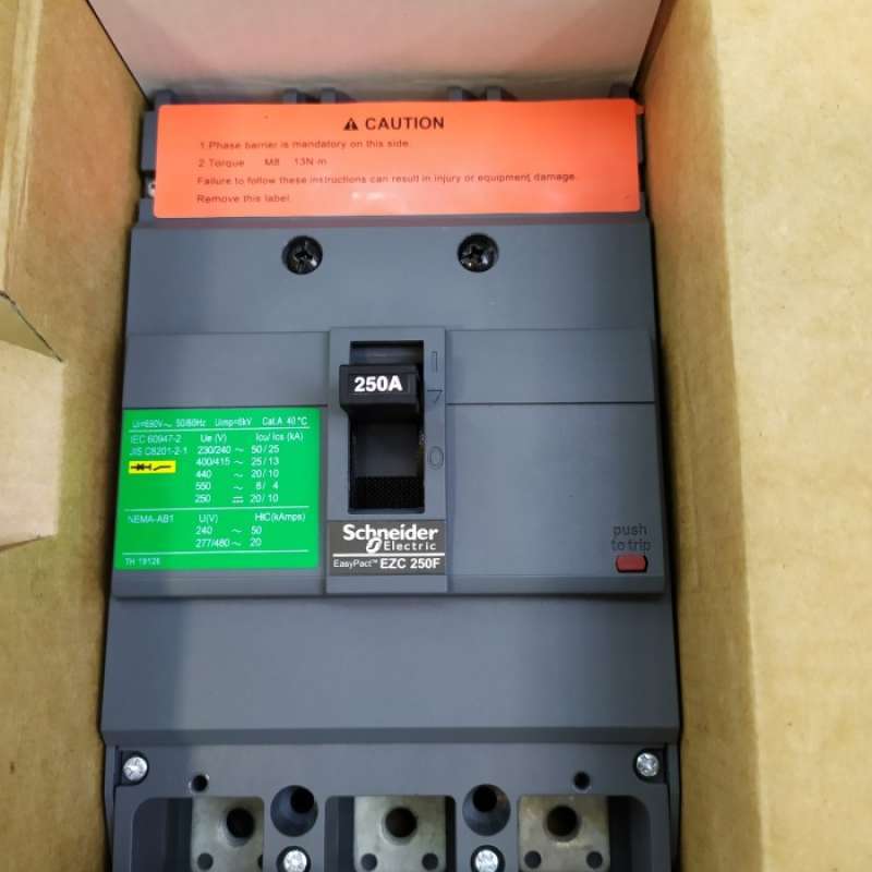 Promo Mccb Schneider 3p 250a / Breaker Schneider Ezc250f 3phase 250a ...