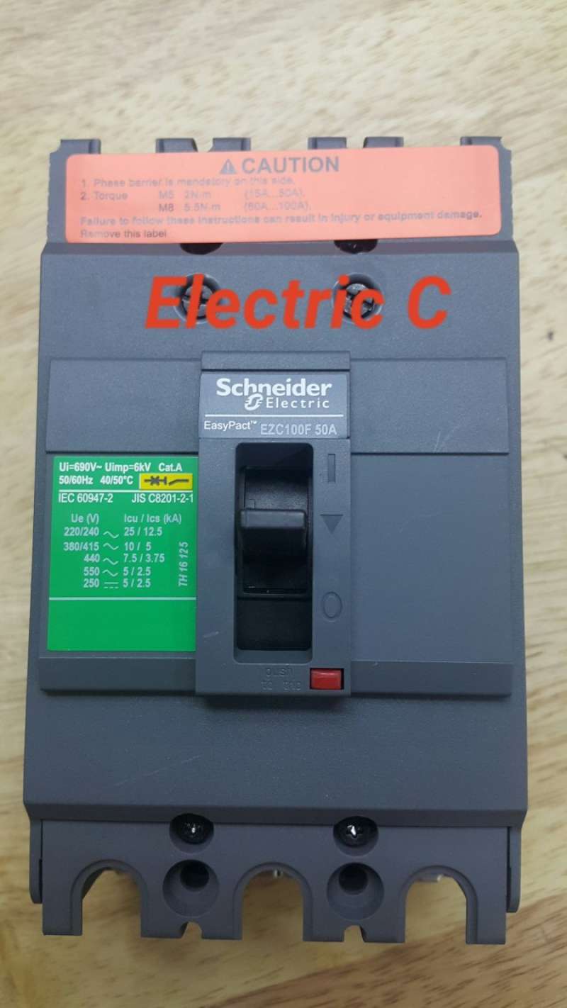 Promo Schneider Electric / Merlin Gerin / MCCB EZC 100 F / NFB 3phase ...