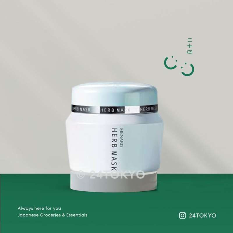 Jual Menard Herb Mask Brightening Exfoliator/ Face Scrub Masker Jepang Di Seller 24tokyo - Kapuk ...