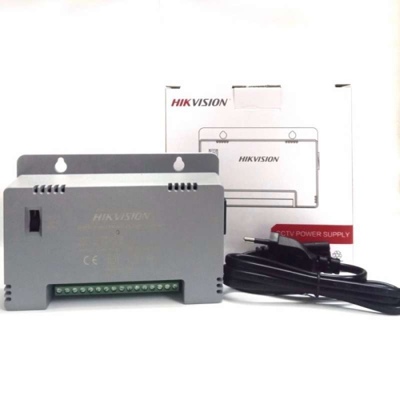 Promo Adaptor Cctv 8A 12V 8C Hikvision - Power Supply Cctv Hikvision ...