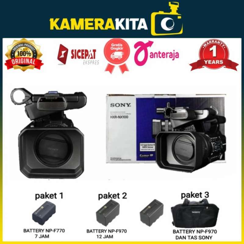 Jual Sony Hxr-Nx100 Camcorder Professional / Sony Nx100 di Seller KurstMarts - Kapuk, Kota ...