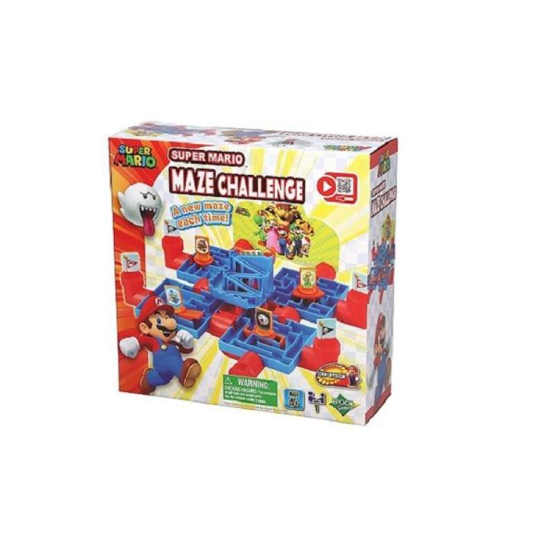 Promo Mainan Board Game Super Mario Maze Challenge Diskon 10% di Seller ...