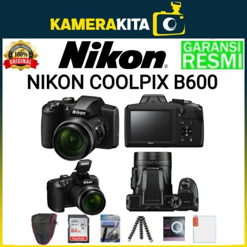 Promo NIKON COOLPIX B600 CAMERA DIGITAL / NIKON COOLPIX B600 Diskon 23% di Seller Focus ID ...