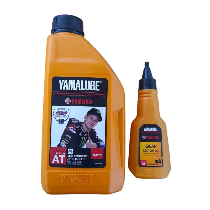 Jual Paket Oli Mesin Dan Oli Gardan Yamalube Oli Motor Matic Yamaha Di ...