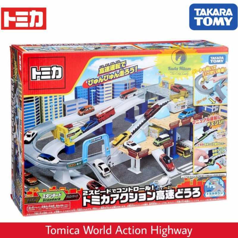 Promo Tomica World Tomica Town Two Speed Control Tomica Action Highway ...