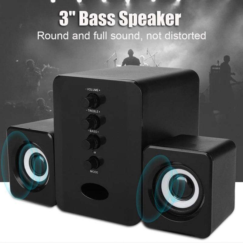 Promo Speaker Aktif Super Bass Sada D 202 Speaker Stereo 2 1 With