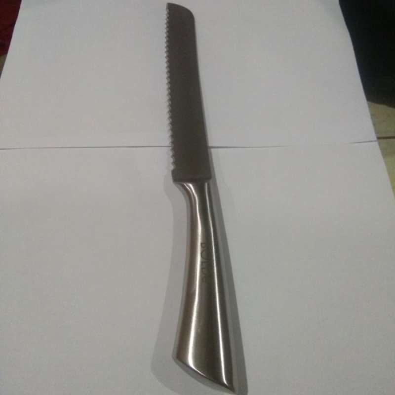 Promo BREAD KNIFE Bolde Super Knives Titanium Pisau Roti Dapur Pemotong ...