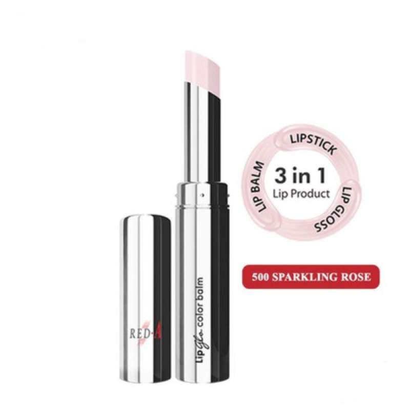 Jual Red-A Lip Glo Color Balm 3 in 1 di Seller PKB indonesia Official ...