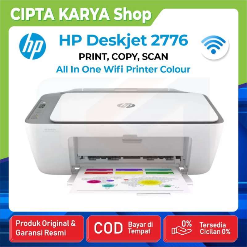 Jual Hp Deskjet Ink Advantage 2775 All In One Wifi Printer Print Scan Copy di Seller Gansirsa ...