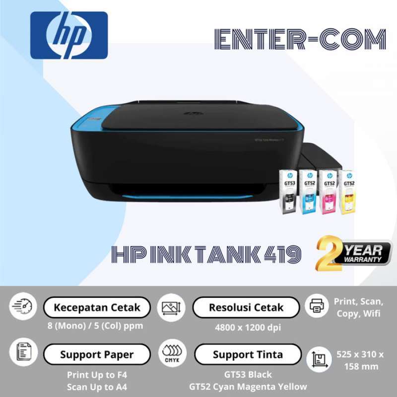 Jual Printer Hp Ink Tank Wireless 419 Di Seller Gansirsa - Cengkareng ...