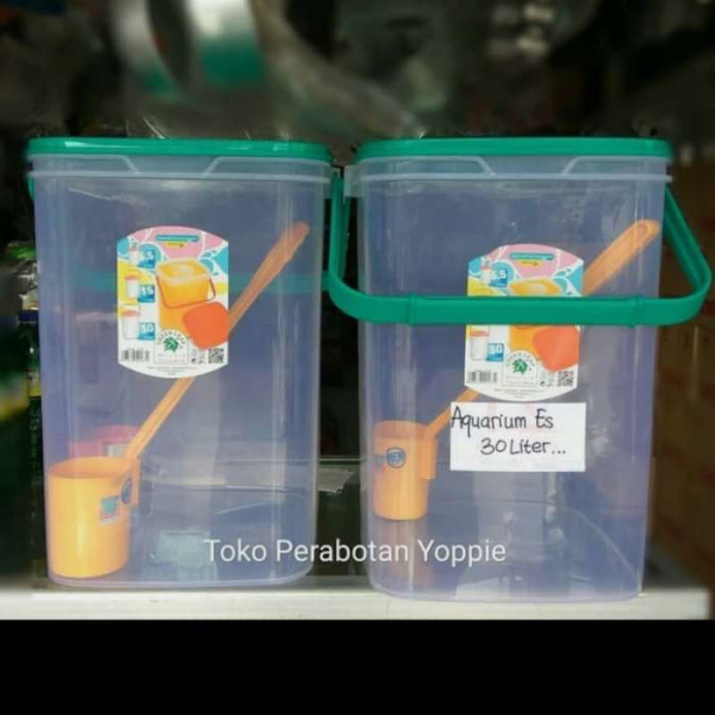 Promo Aquarium Es Kelapa / Aquarium Es Buah / Tempat Es Buah / Tempat ...