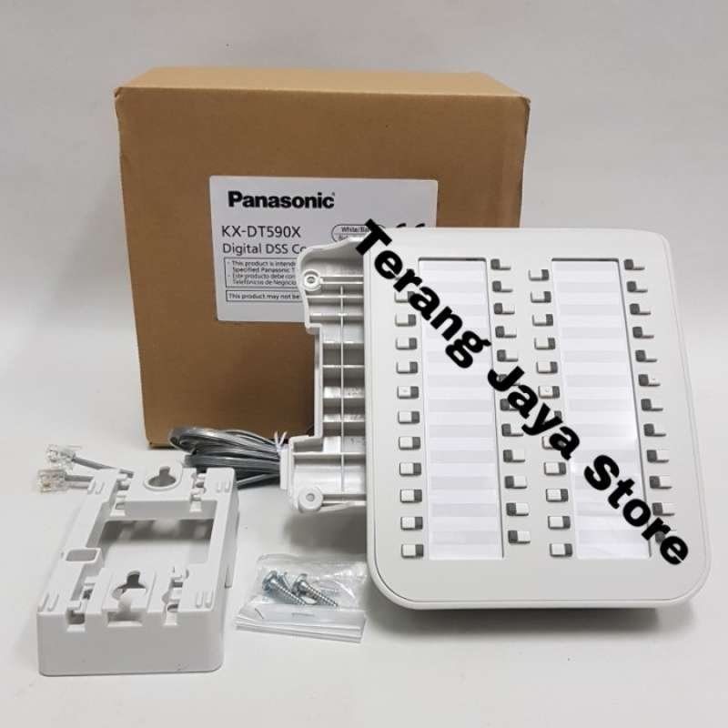 Promo Panasonic Dss Console Kx-Dt590 Console Panasonic Kx-Dt590 (Putih ...