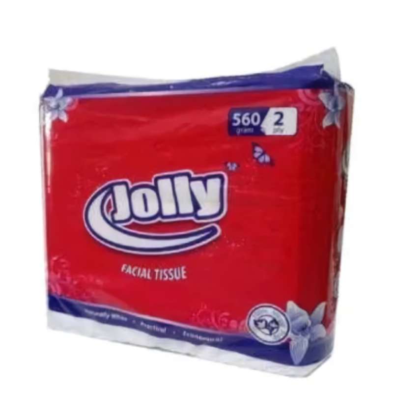 Jual Jolly Facial Tissue Kiloan 560 Gram 2 Ply [30 pcs/Karton] di ...