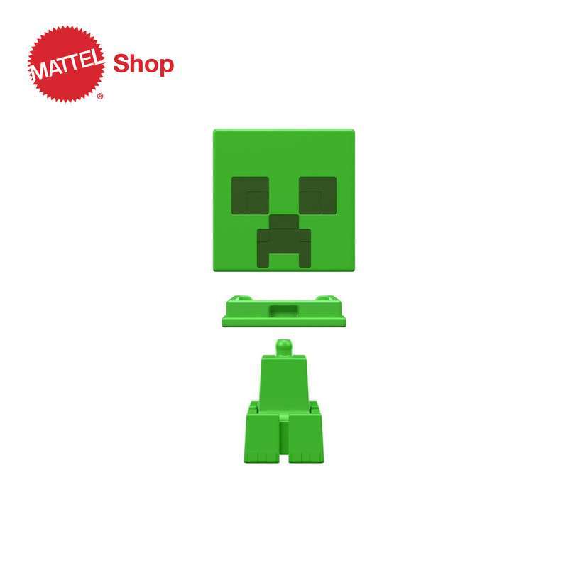Jual Minecraft Mob Mini Head Creeper - Mainan Action Figure Di Seller ...