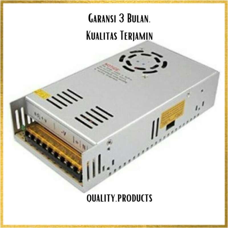 Promo Trafo Adaptor Power Supply 12V 40A 500W JAMIN FULL POWER GARANSI ...