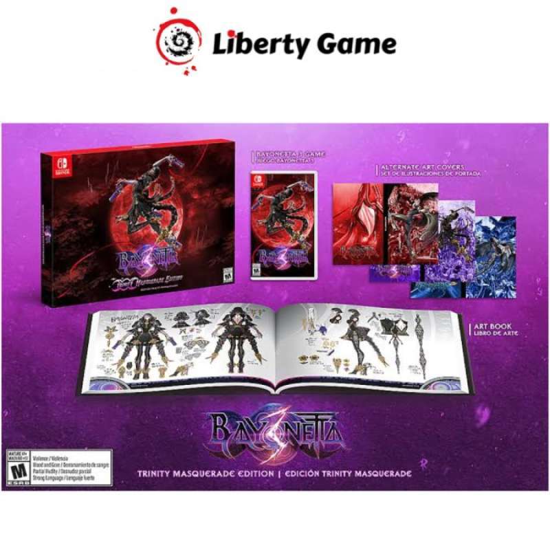 Promo Nintendo Switch Bayoneta 3 / Bayonetta 3 Trinity Masquerade ...