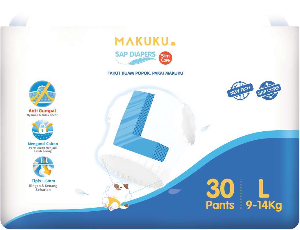 Jual Makuku Sap Diapers Slim Care Di Seller Winbabystore - Jagakarsa ...