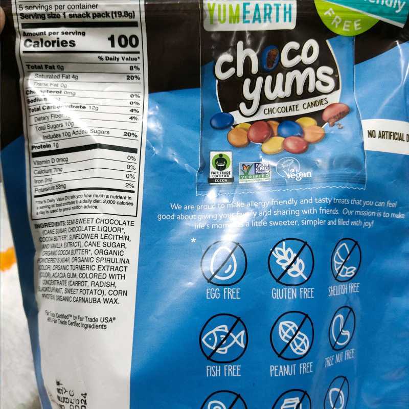 Jual Yumearth Choco Yums Chocolate Candies (usa) / Sachet Di Seller ...