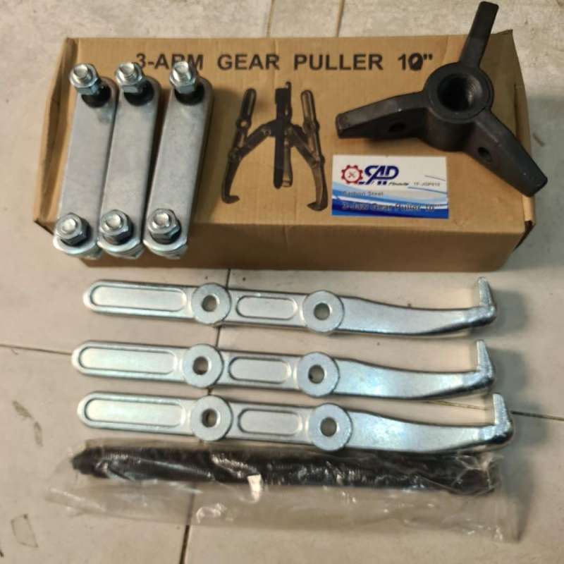 Jual treker 3kaki 10inch three jaw grear puller 10 cabut bearing di ...