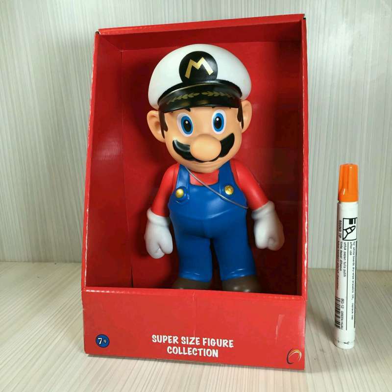Jual Mainan Action Figure Vinyl Captain Mario Bros Tinggi Sekitar 9 ...