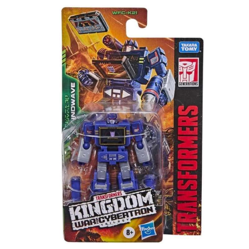 Jual Transformers War For Cybertron Kingdom Core Class Soundwave Figure ...