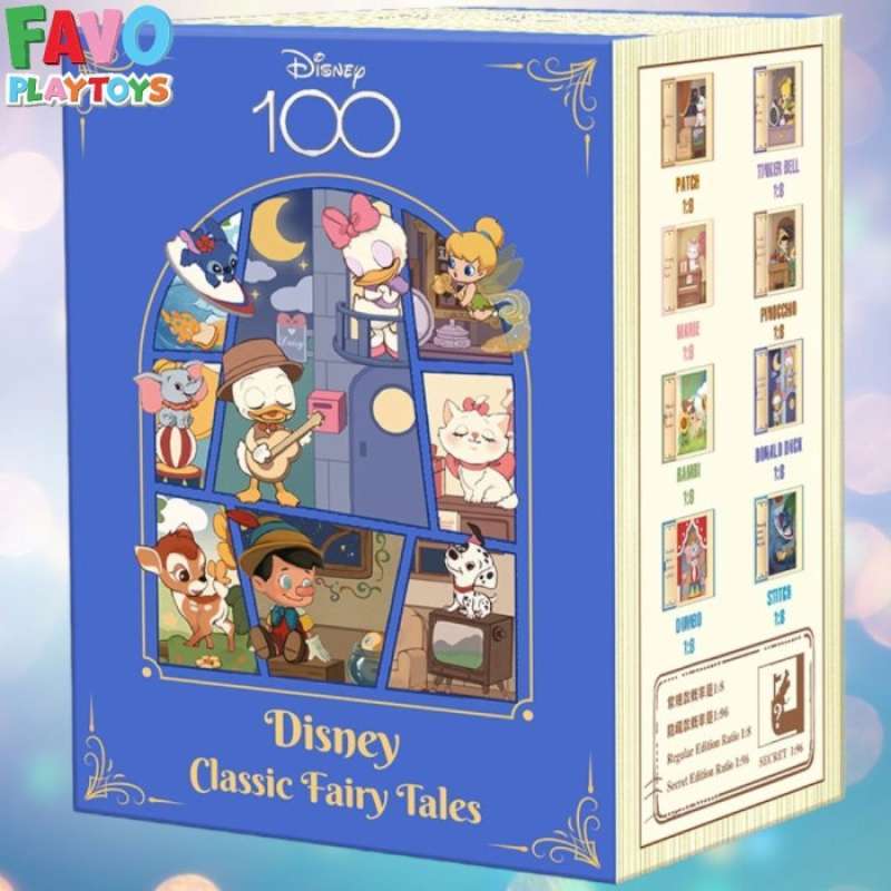 Promo POP MART Disney Classic Fairy Tales Series Blindbox Figure Set ...