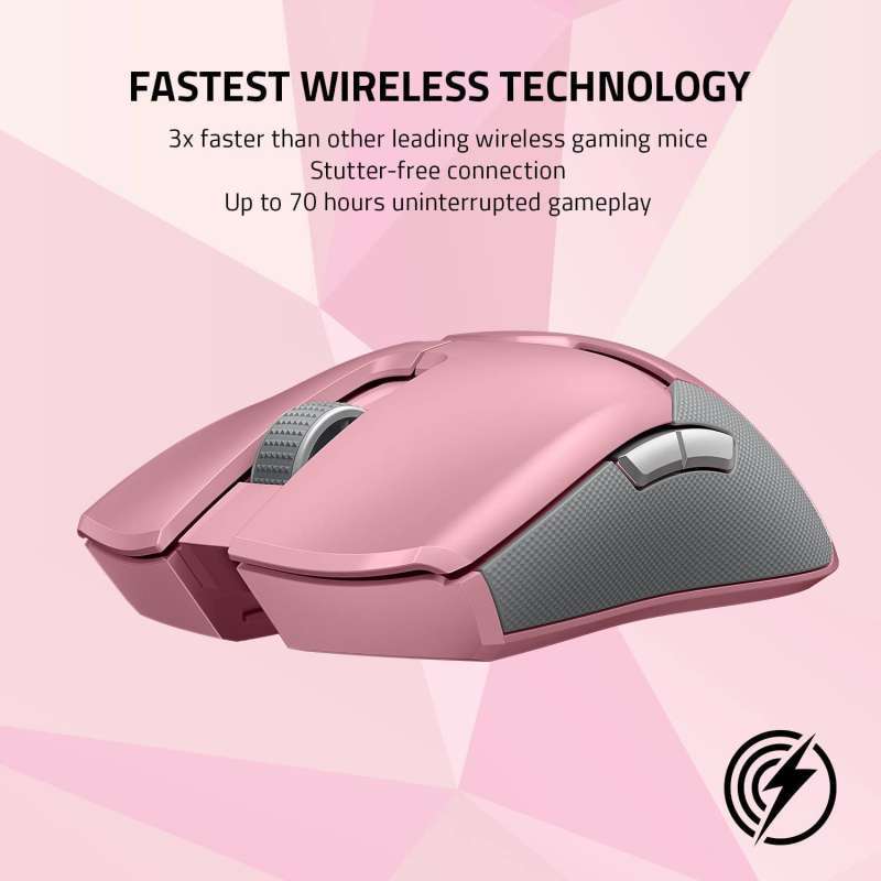 Jual New Razer Viper Ultimate Quartz Pink Hyperspeed Wireless Gaming ...