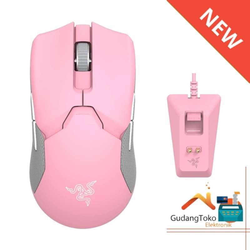 Jual New Razer Viper Ultimate Quartz Pink Hyperspeed Wireless Gaming ...