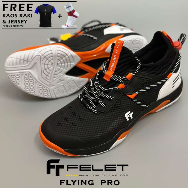 Jual Sepatu Badminton Felet Flying Pro Di Seller Mutiara Sport - Nanjung-2, Kab. Bandung | Blibli