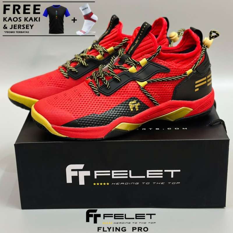 Jual Sepatu Badminton Felet Flying Pro Di Seller Mutiara Sport - Nanjung-2, Kab. Bandung | Blibli