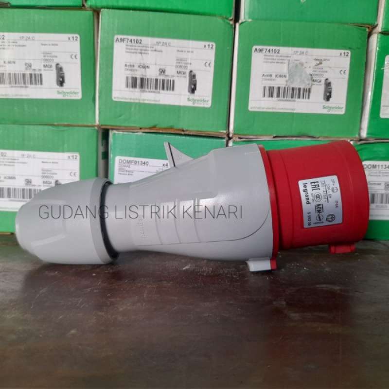 Promo Legrand Plug Male 32A 4Pin IP44 555238 ORIGINAL Diskon 23% di ...